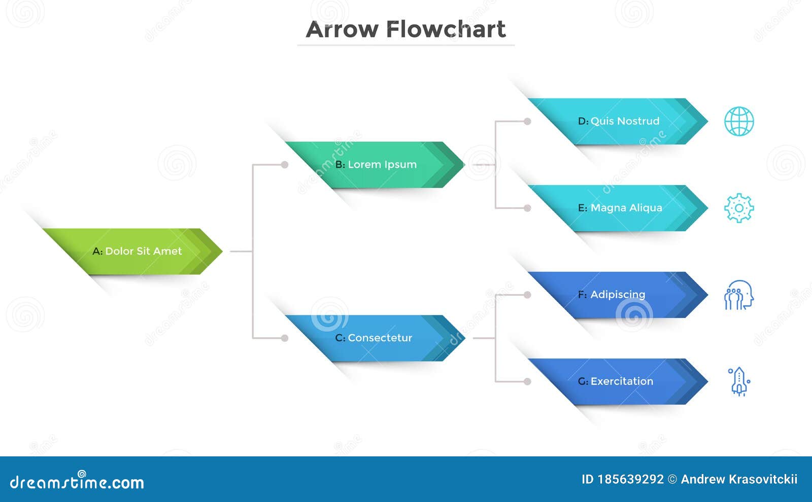 Modern Infographic Options Template Stock Vector - Illustration of ...