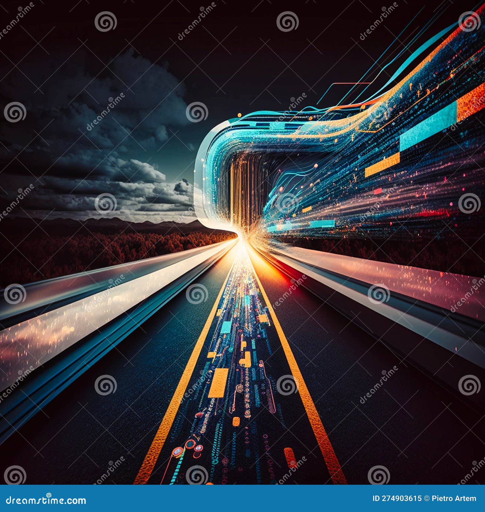 The Flow of Digital Data on the Road in Cyber-global Communication ...