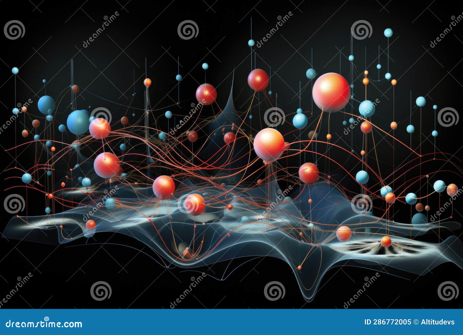 Electrons Flow On Cooper Wire, Learning Electricity Royalty-Free Stock ...