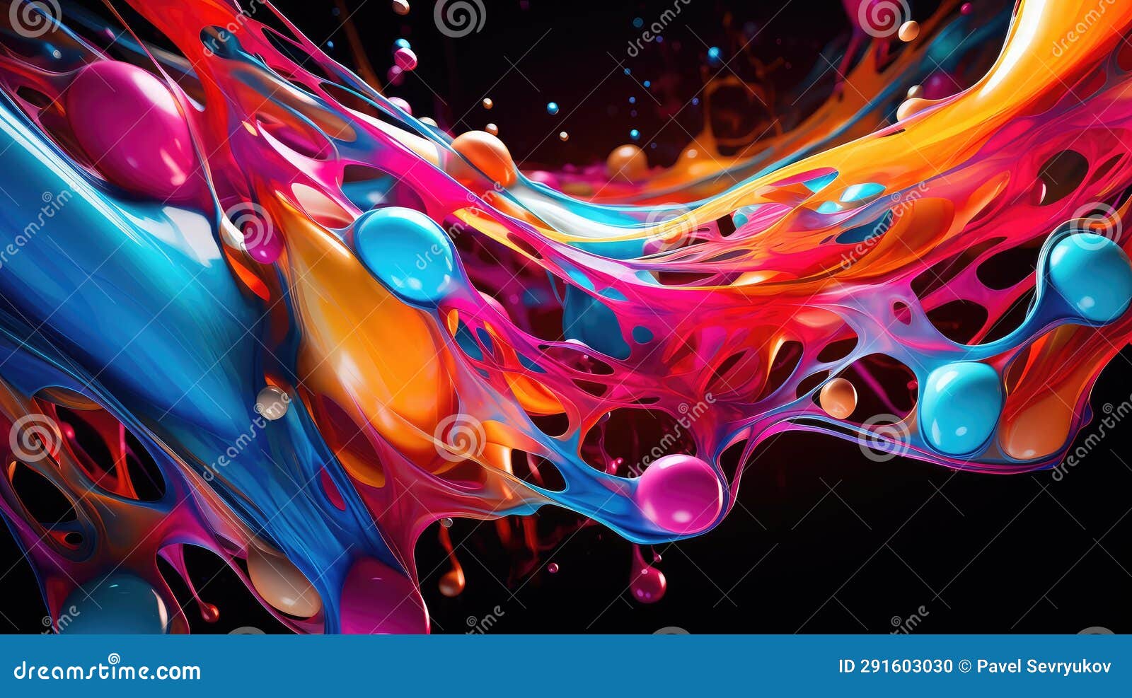 Flow flowing drops liquid stock illustration. Illustration of shape ...