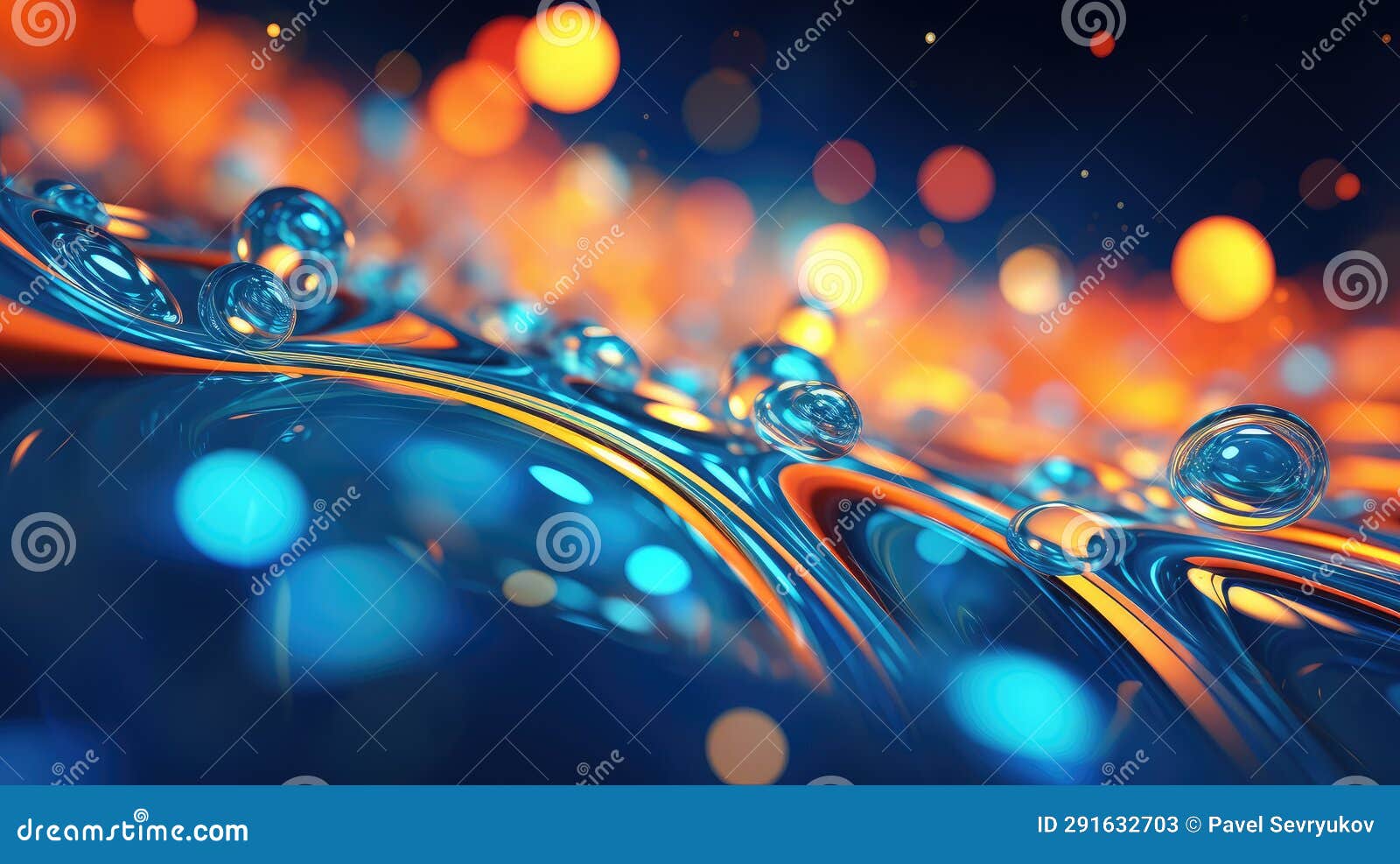 Flow flowing drops liquid stock illustration. Illustration of clear ...