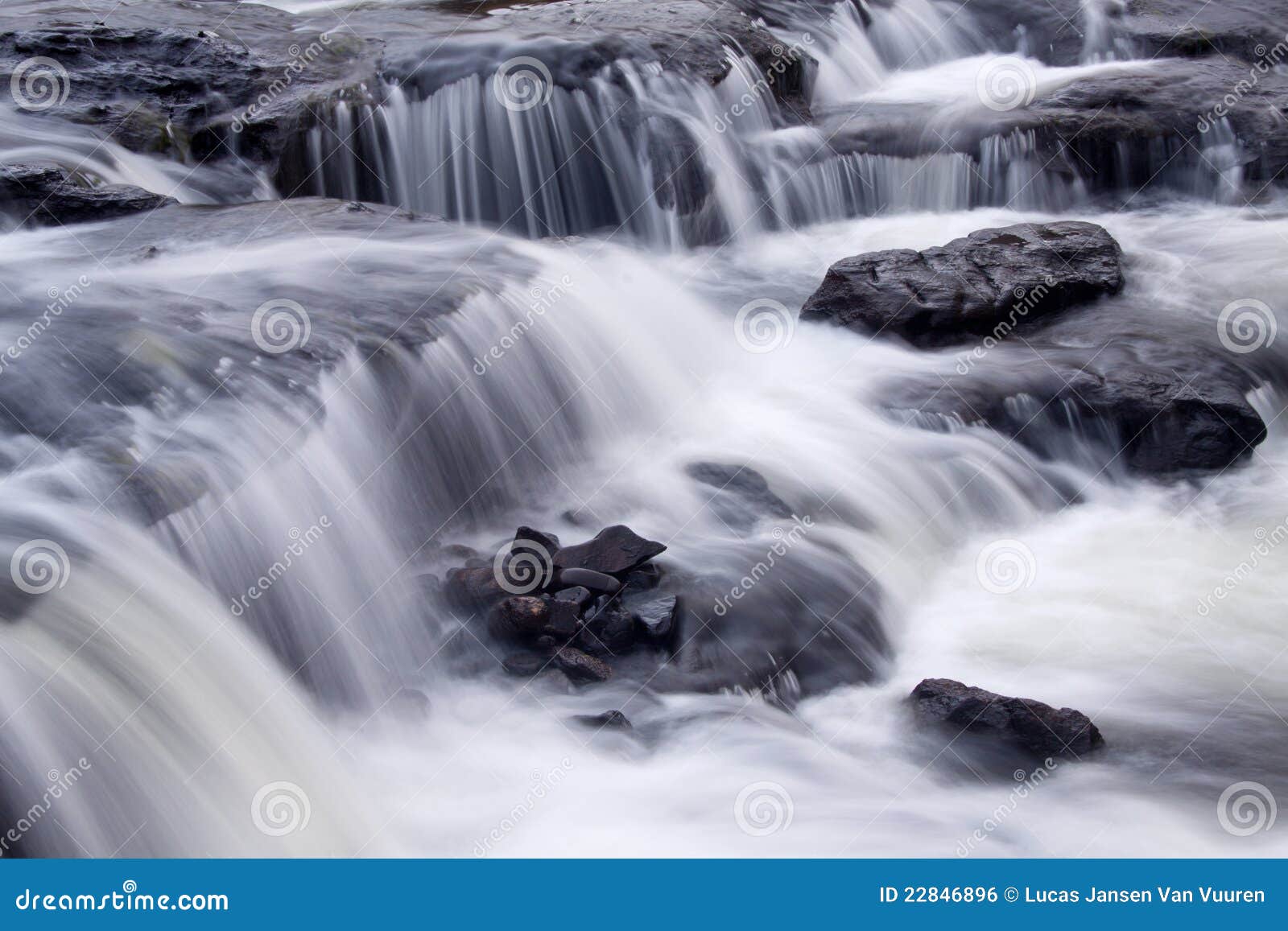 Flow onto the rocks stock photo. Image of flow, movement - 22846896