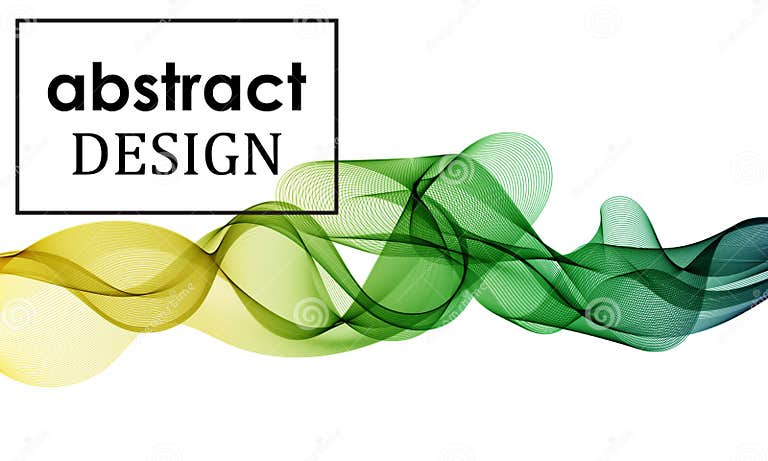 Flow Shapes Design. Liquid Wave Background. Abstract 3d Flow Design ...