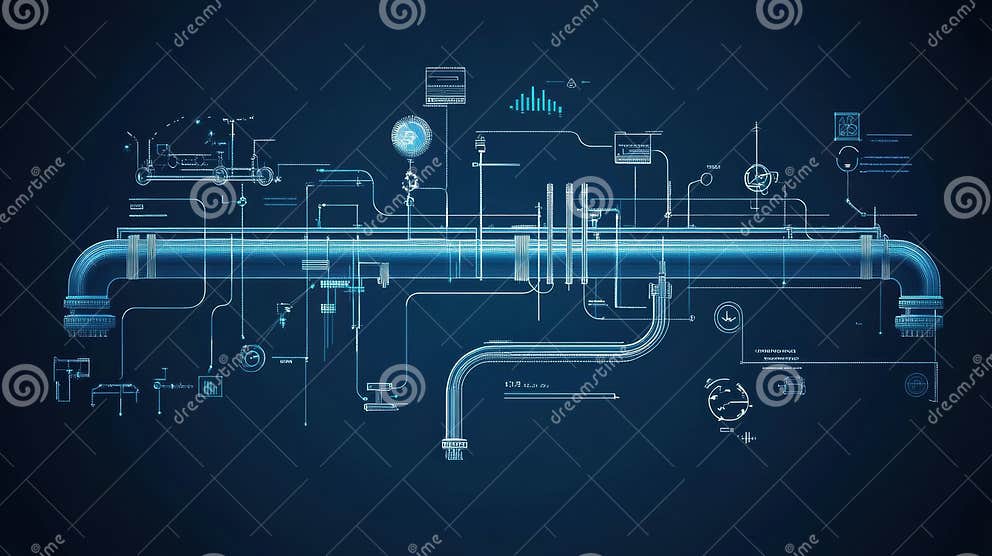 Flow Visualization of Gas Pipelines with Minimalist Design and ...