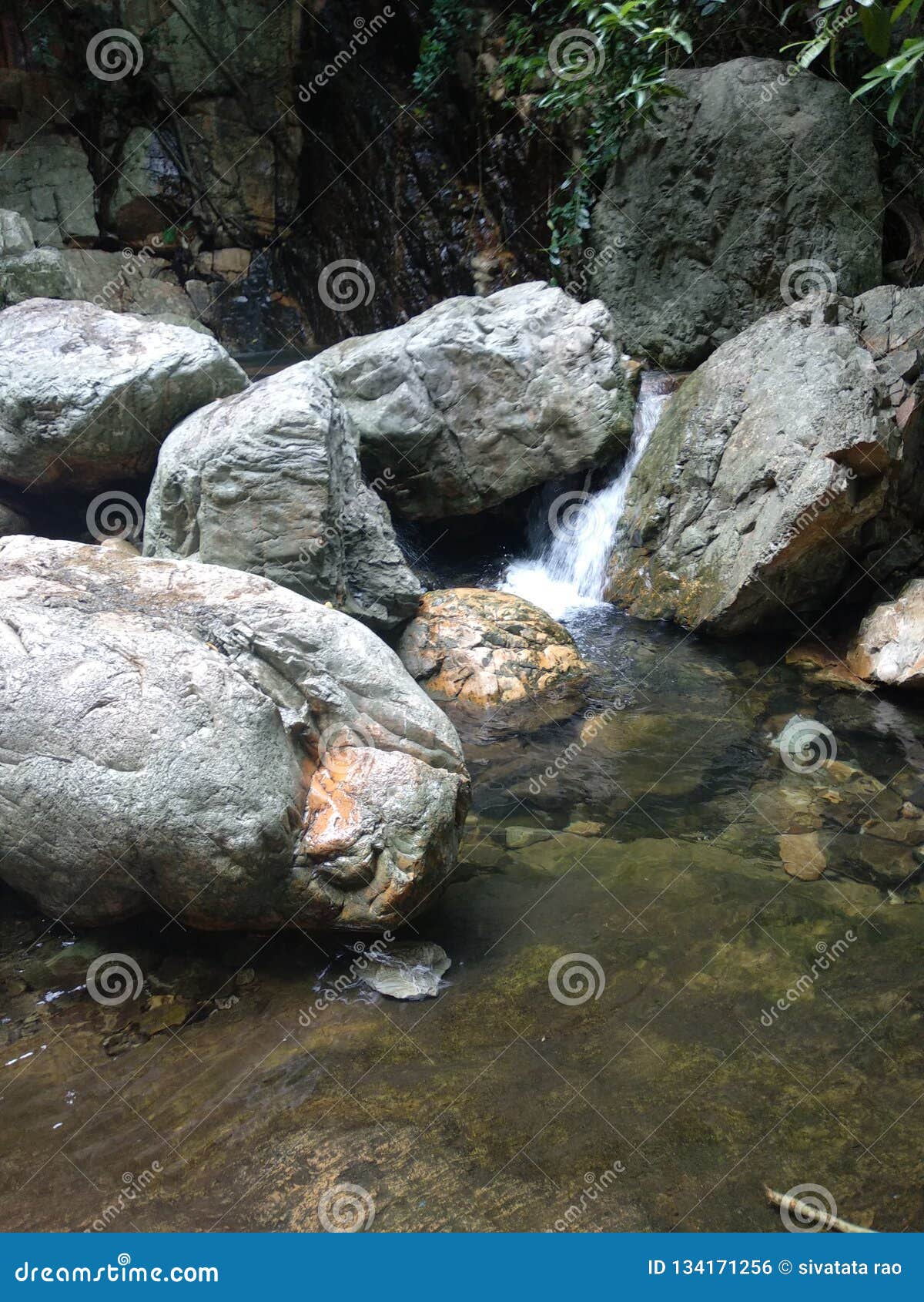 Water fall stock photo. Image of beautiful, fall, flow - 134171256