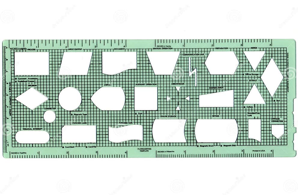 Flowchart stock image. Image of plastic, ruler, engineering - 7815785