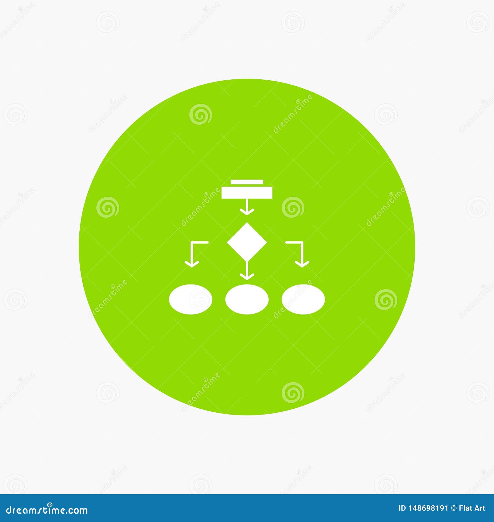 Flowchart Algorithm Business Data Architecture Scheme Structure Workflow Stock Vector