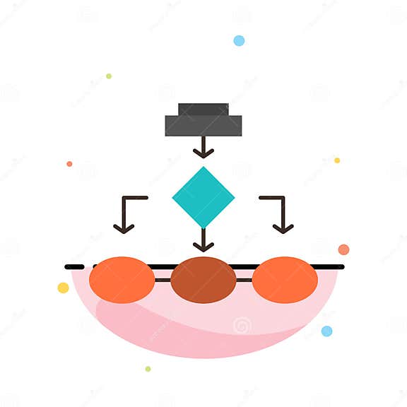 Flowchart, Algorithm, Business, Data Architecture, Scheme, Structure, Workflow Abstract Flat ...