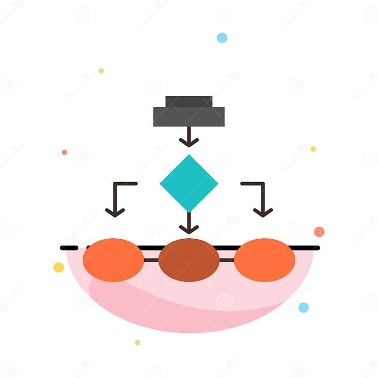 Flowchart, Algorithm, Business, Data Architecture, Scheme, Structure, Workflow Abstract Flat ...