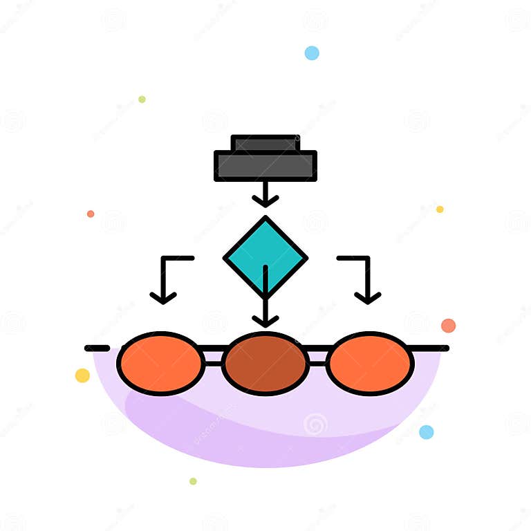 Flowchart, Algorithm, Business, Data Architecture, Scheme, Structure, Workflow Abstract Flat ...
