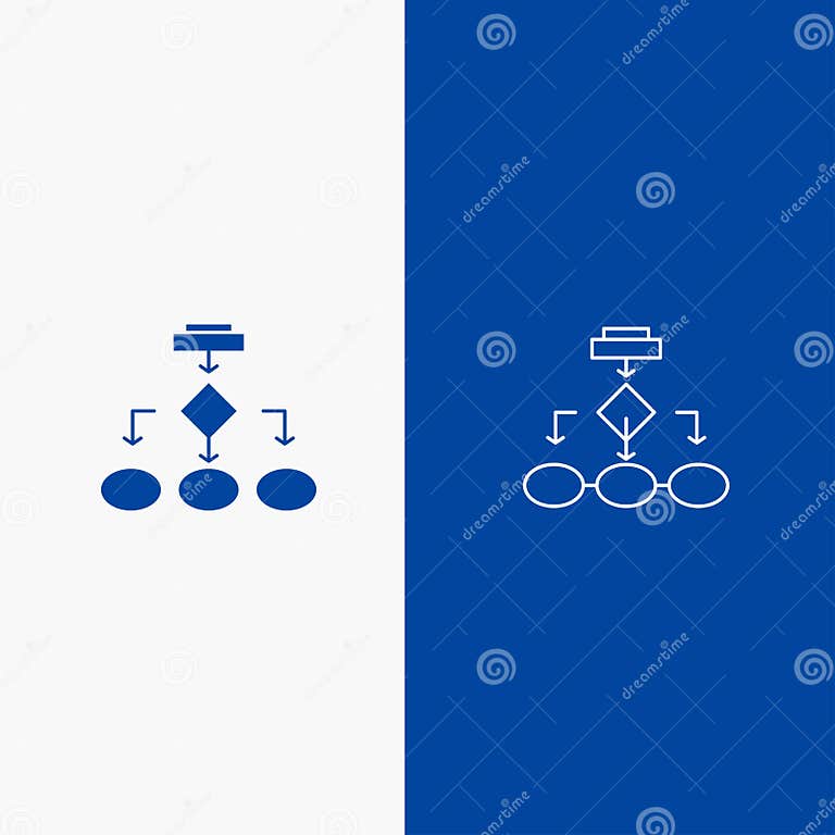 Flowchart Algorithm Business Data Architecture Scheme Structure Workflow Line And Glyph 9202