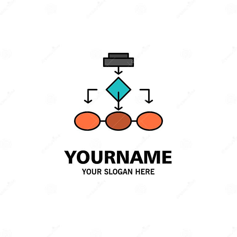 Flowchart, Algorithm, Business, Data Architecture, Scheme, Structure, Workflow Business Logo ...