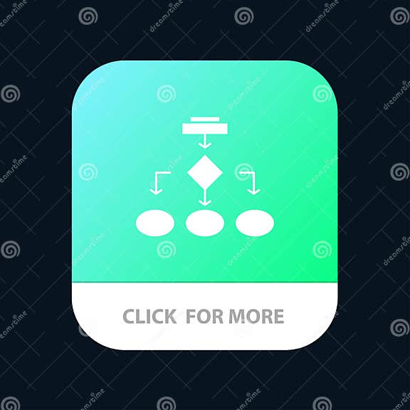 Flowchart, Algorithm, Business, Data Architecture, Scheme, Structure, Workflow Mobile App Button ...