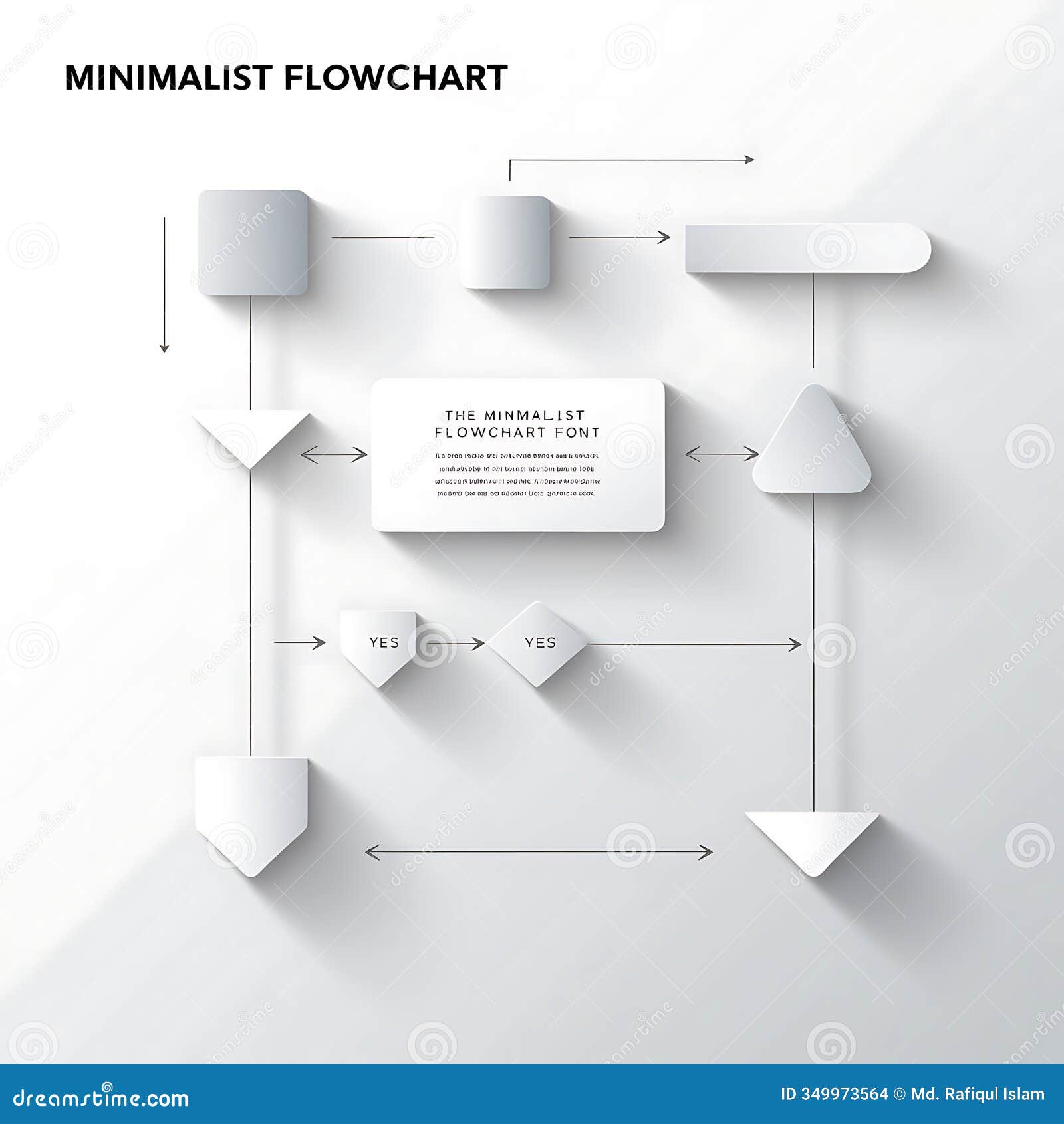 Flowchart Design Clean Background Illustration | CartoonDealer.com ...