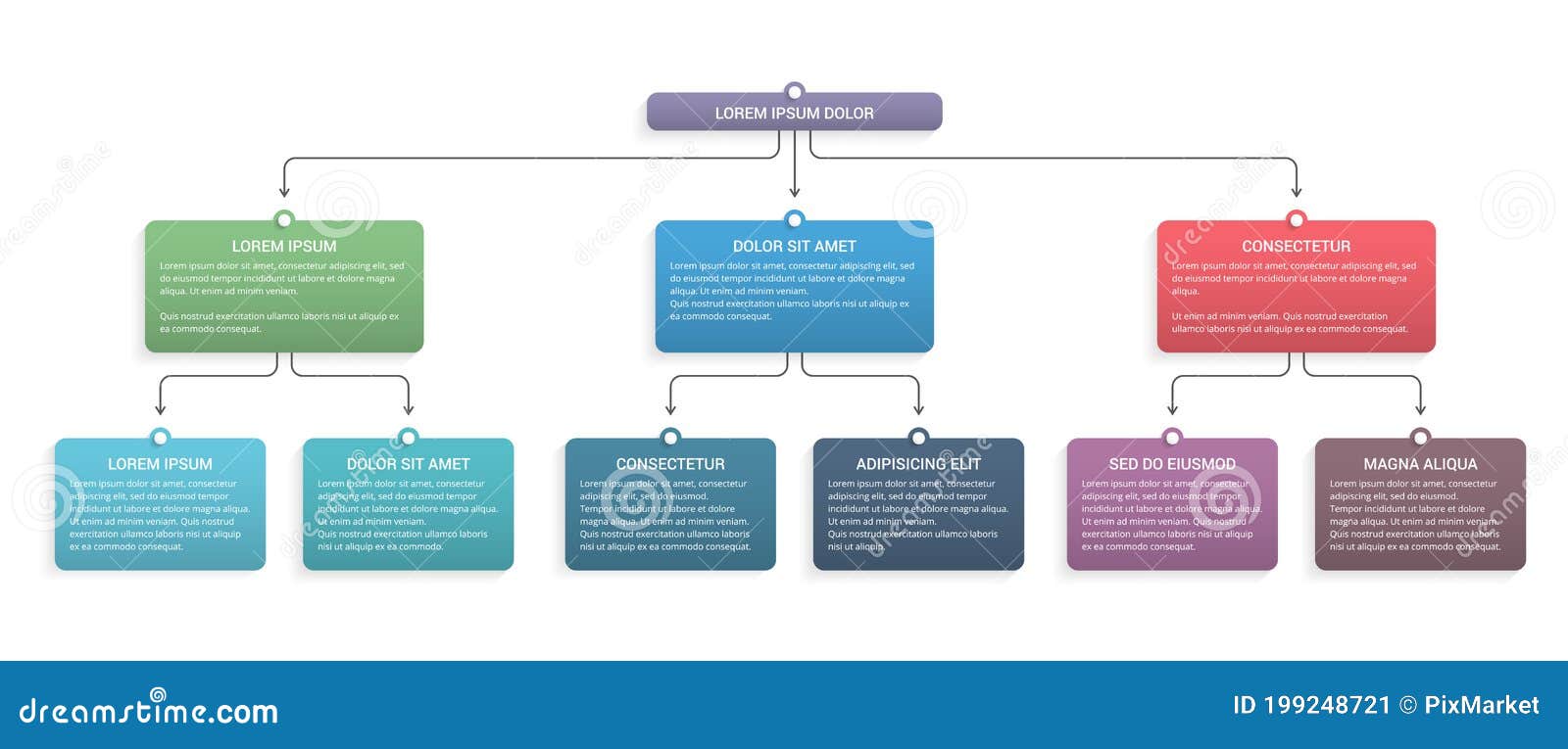 FlowChart stock vector. Illustration of infographics - 199248721