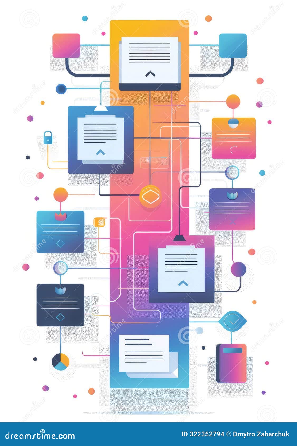 Flowchart, the Process of Transition from Paper To Digital Document ...