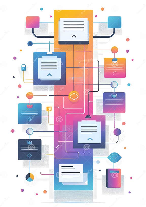 Flowchart, the Process of Transition from Paper To Digital Document ...