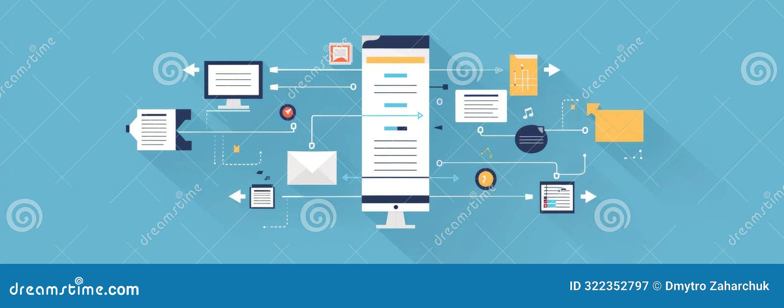 Flowchart, the Process of Transition from Paper To Digital Document ...