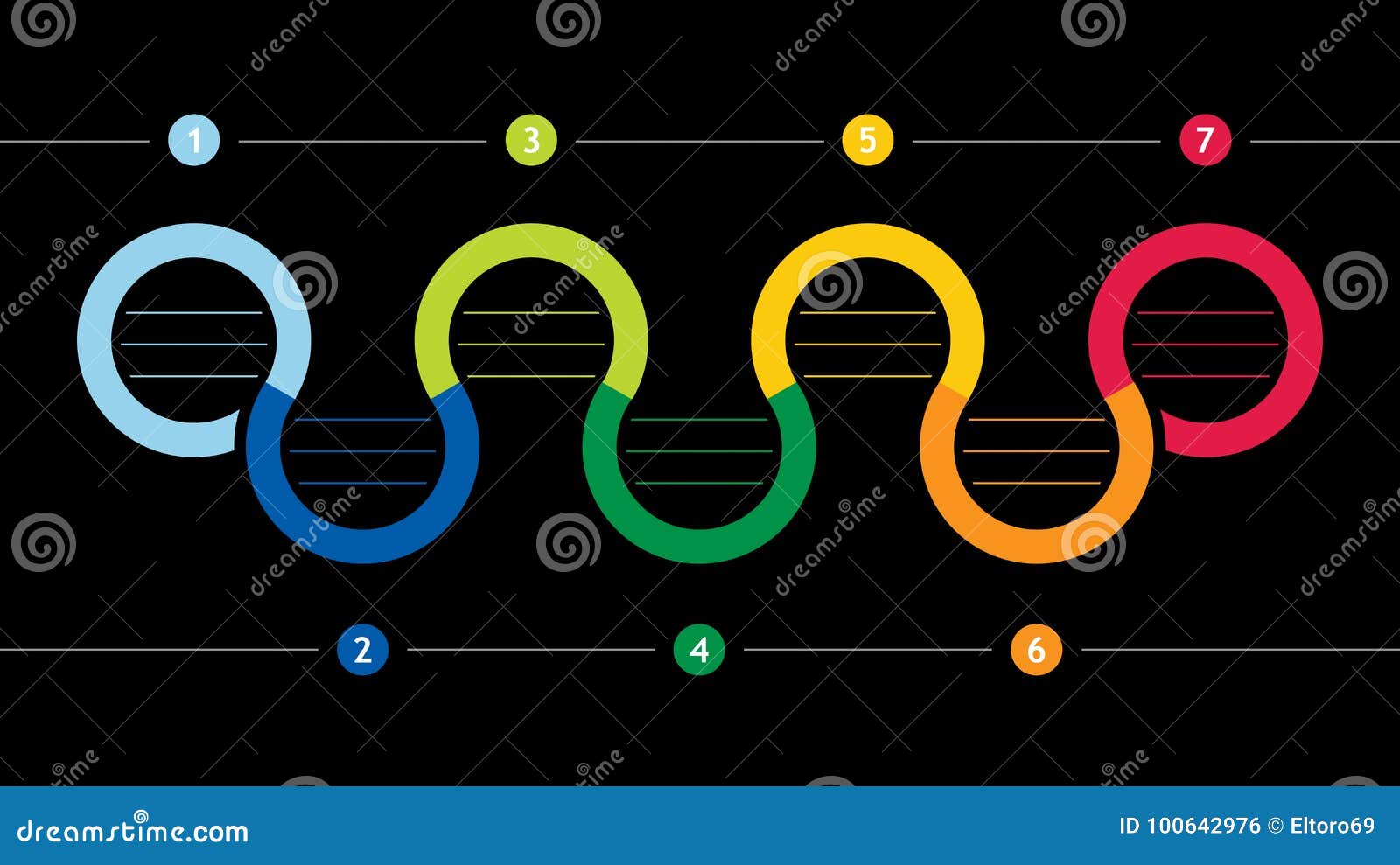 Flowchart template stock vector. Illustration of idea - 100642976