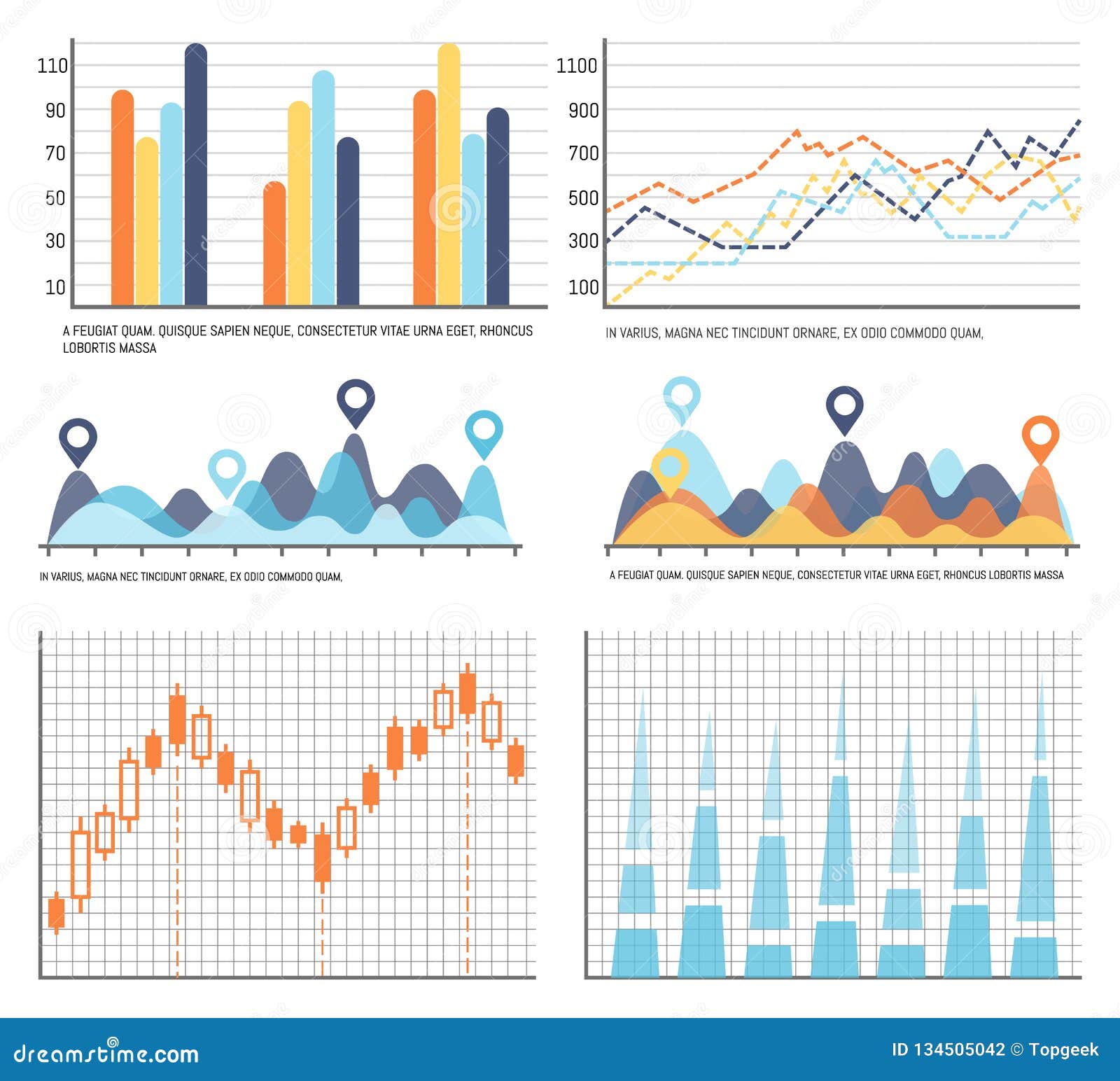 Flowcharts, Business Diagrams and Charts Info Stock Vector ... Flowcharts, Business Diagrams and Charts Info Stock Vector ...