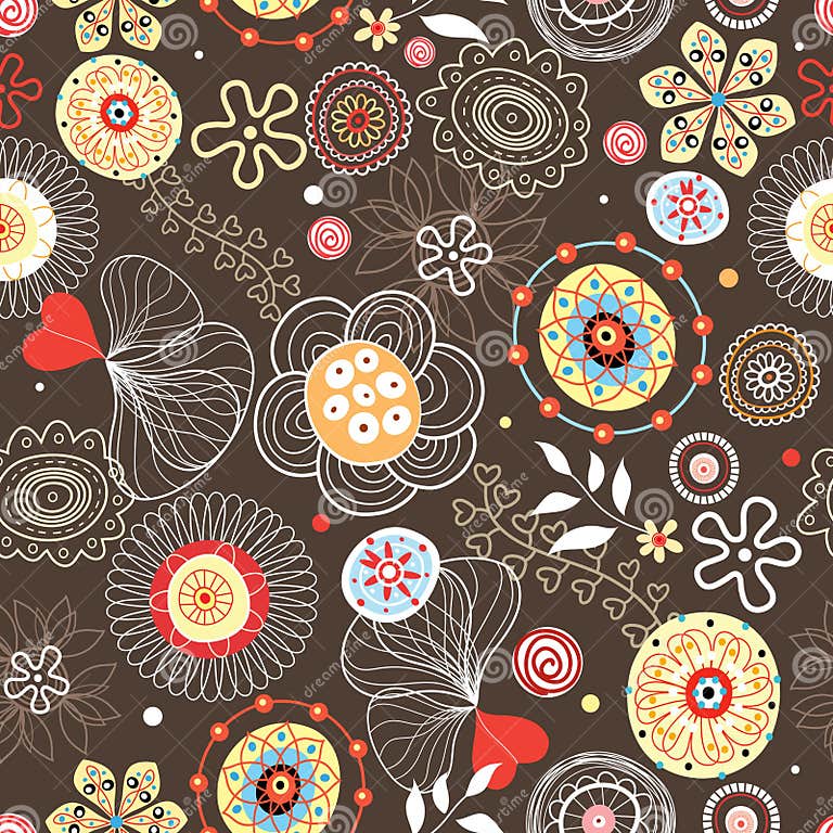 Flower abstract texture stock vector. Illustration of decoration - 15831014