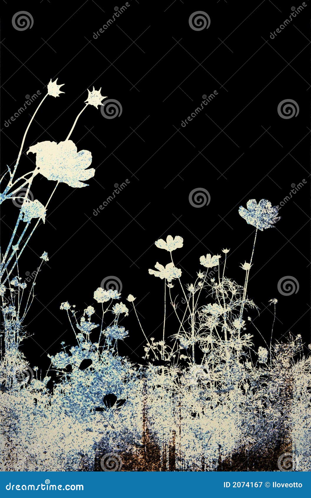 Flower Abstract Textures and Backgrounds Stock Illustration ...