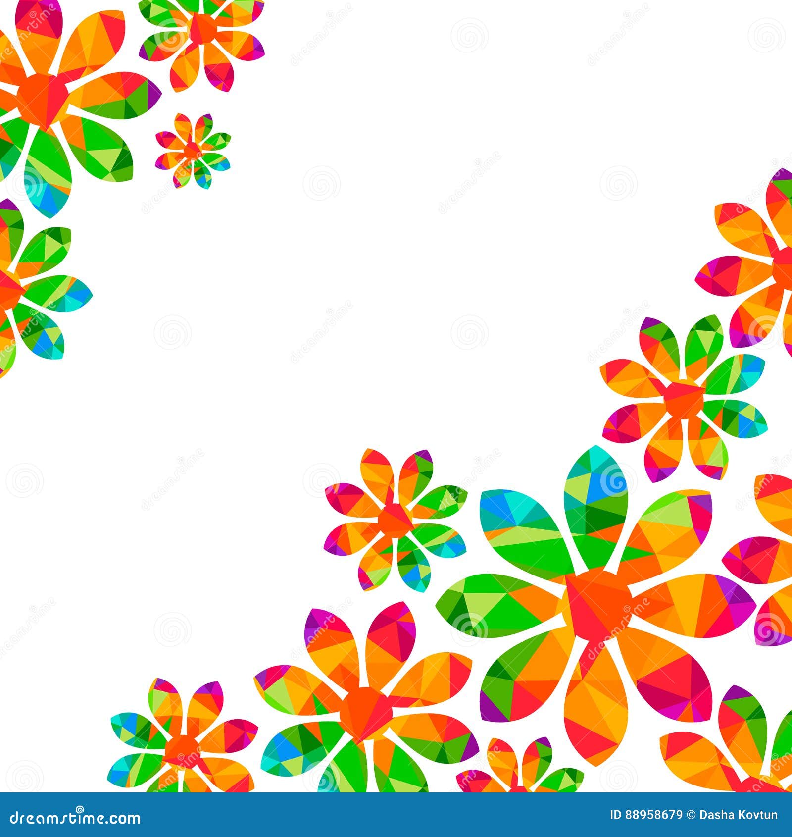 Flower Abstract Vector Floral Icon Element Stock Vector - Illustration ...