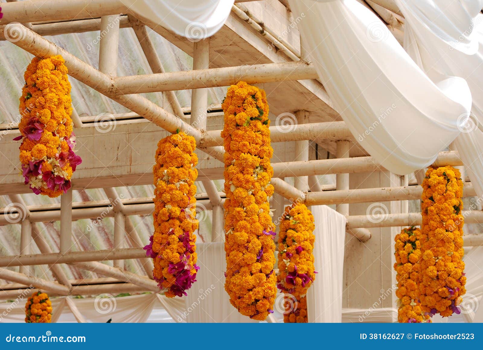 Flower art in thai temple stock image. Image of design - 38162627