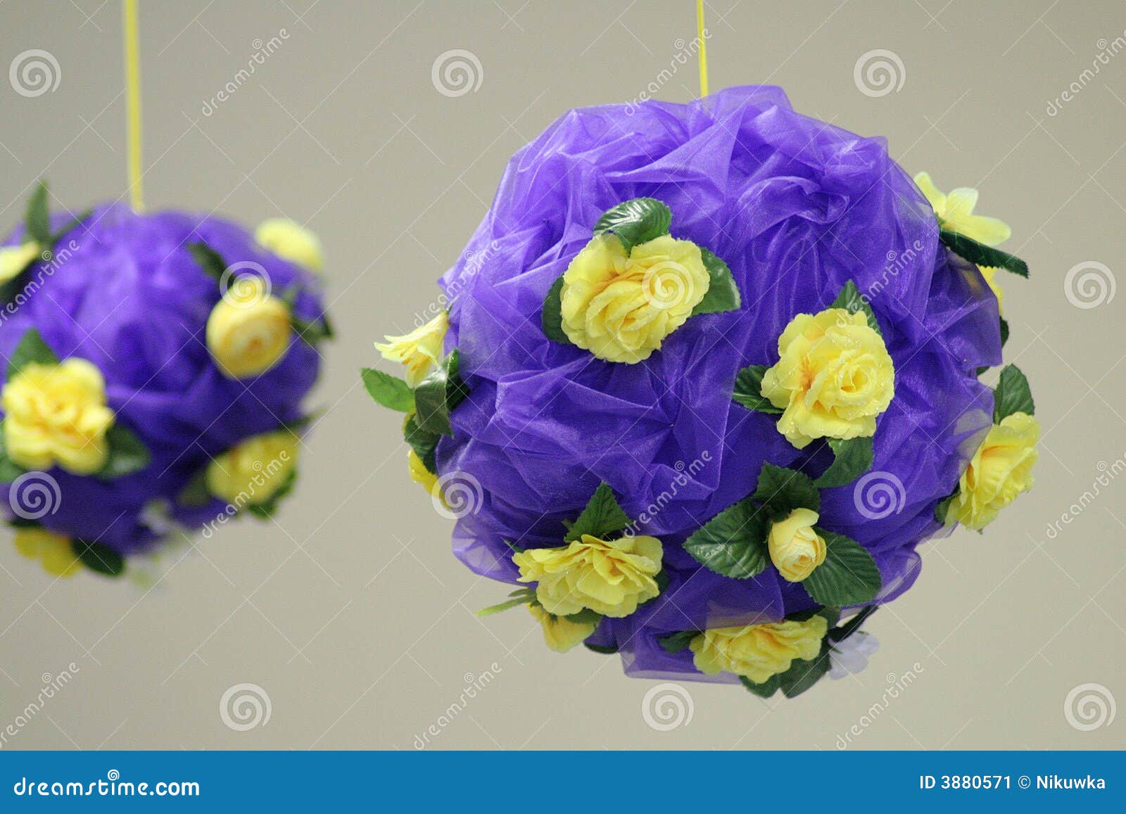 Flower balls stock image. Image of pattern, material, decorate - 3880571