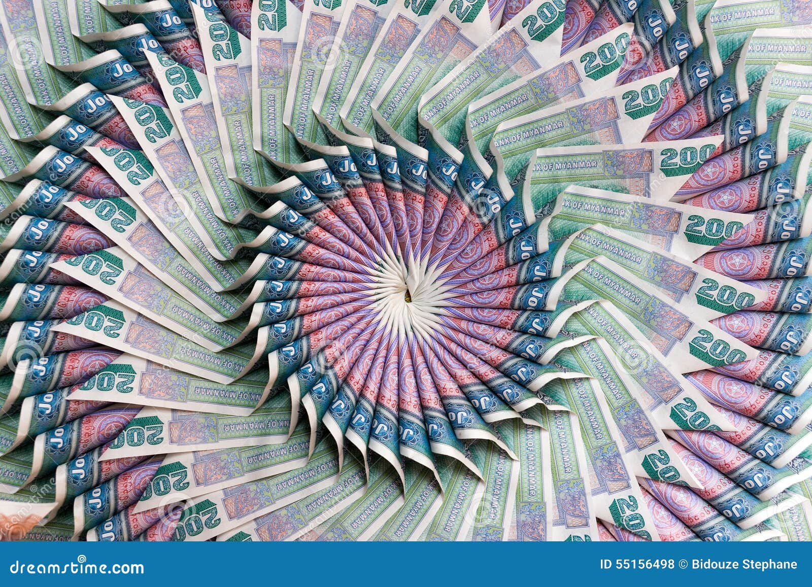 Flower banknote stock photo. Image of religion, lucky - 55156498