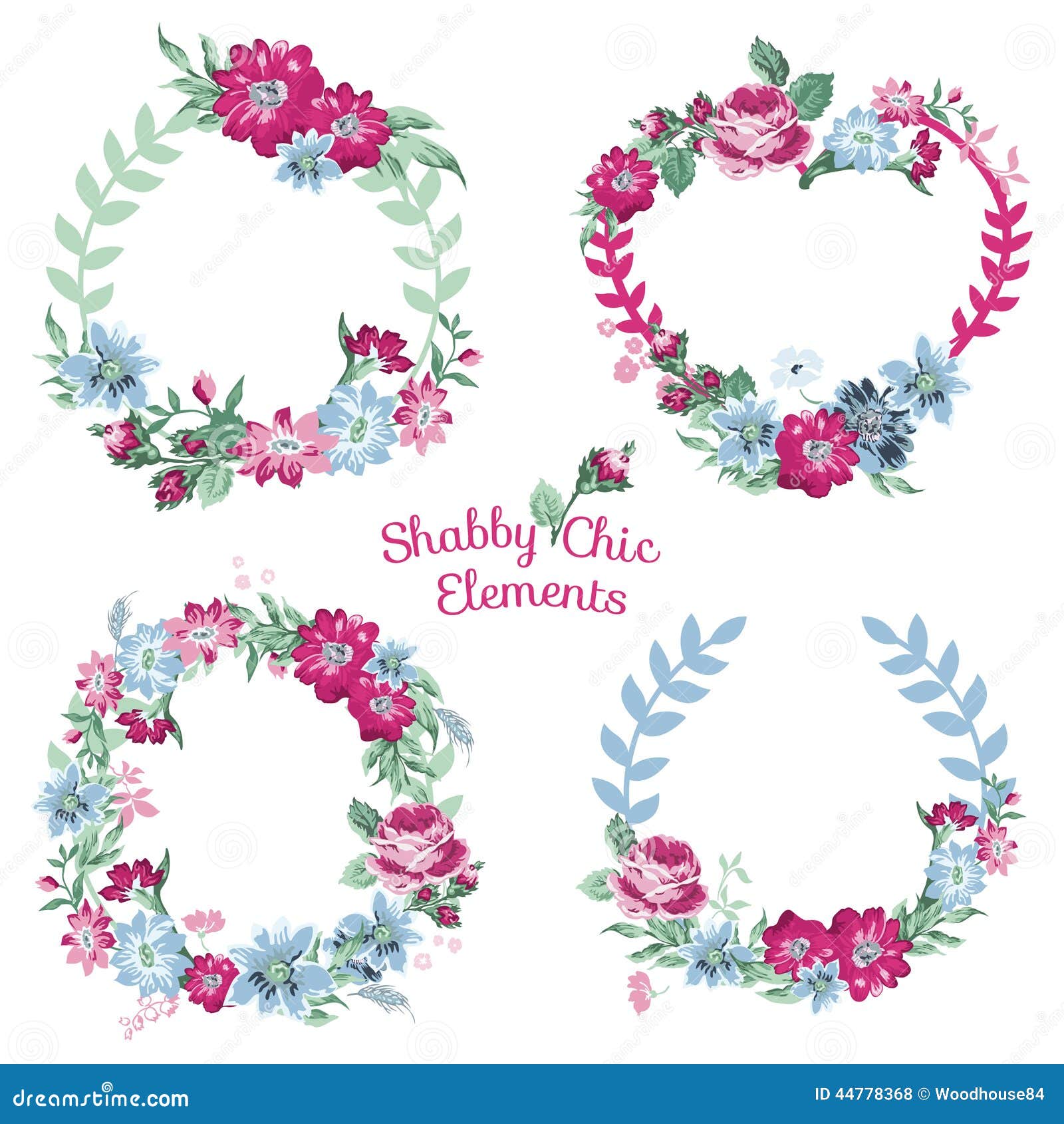 Flower Banners Cartoon Vector | CartoonDealer.com #31483363