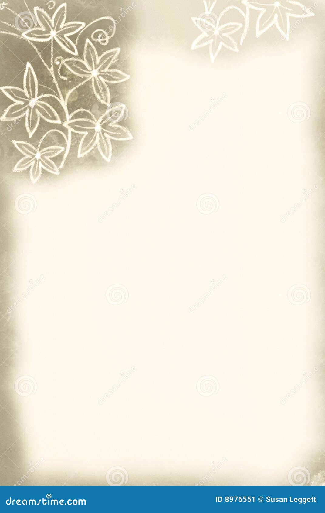 Flower Border Sepia Tint Stock Illustrations – 2 Flower Border Sepia ...
