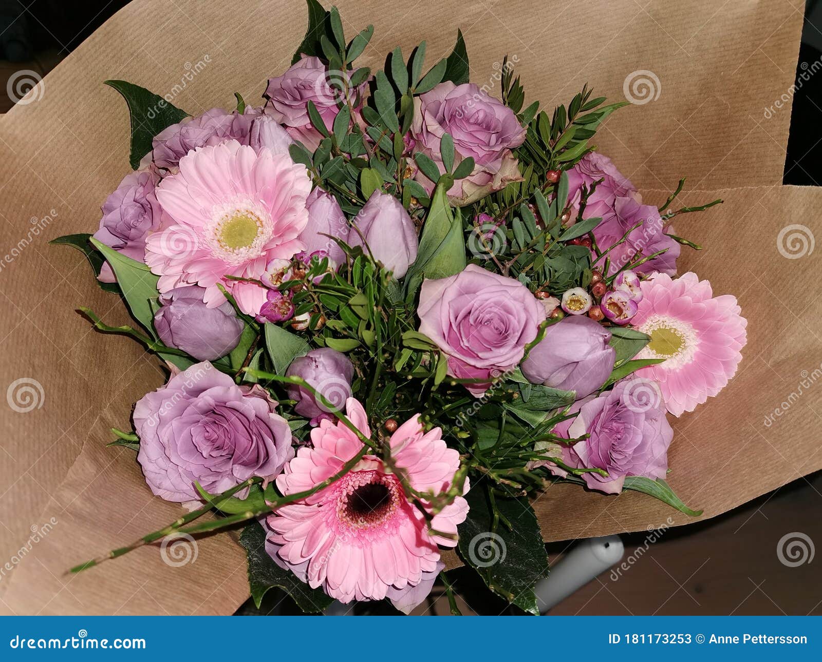 Flower bouquet Pink sweden stock image. Image of sweden - 181173253