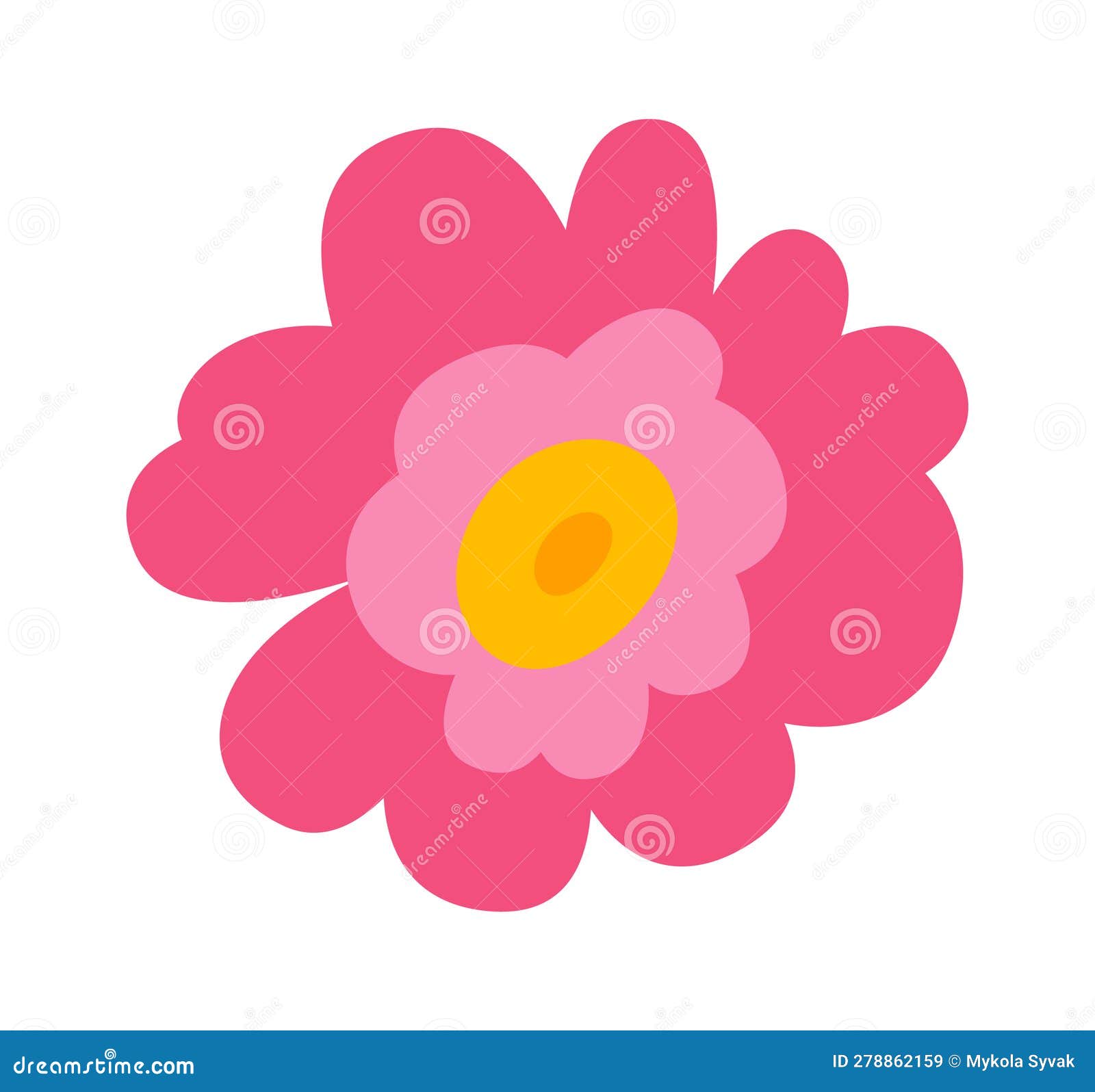 Flower Bud Icon stock vector. Illustration of element - 278862159