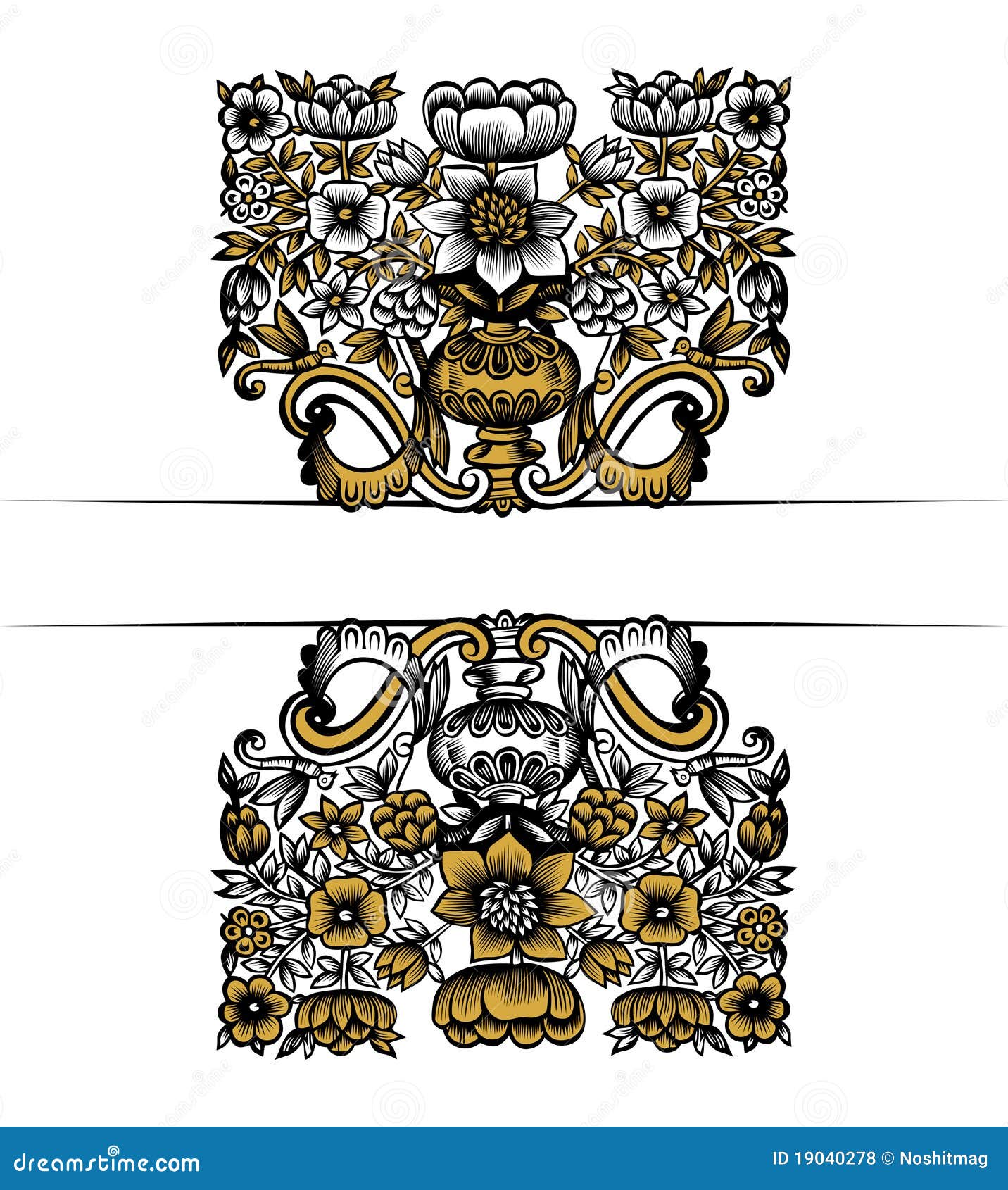 Flower bush icon stock vector. Illustration of beautiful - 19040278