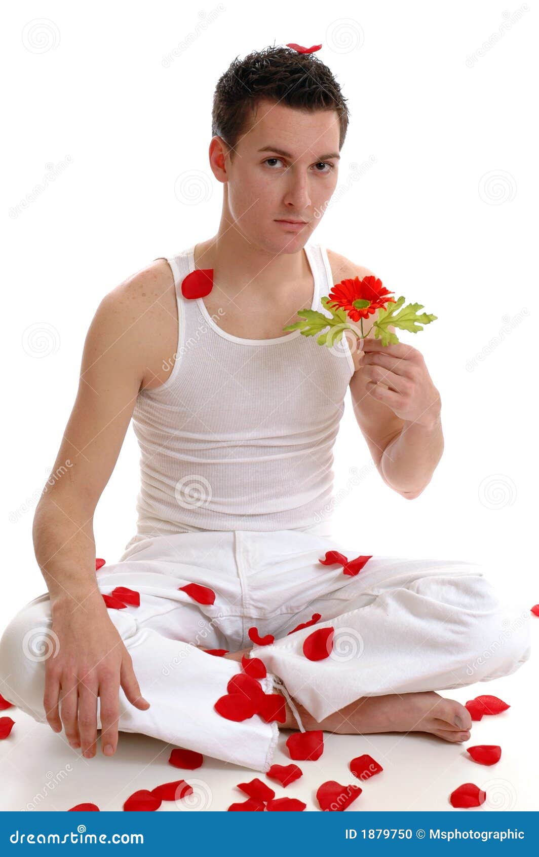 Flower Child stock photo. Image of young, handsome, body - 1879750