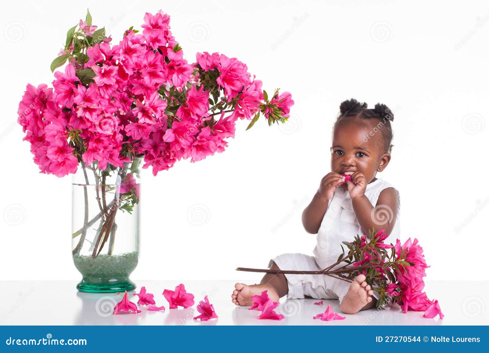 Flower child stock photo. Image of eyes, little, background - 27270544
