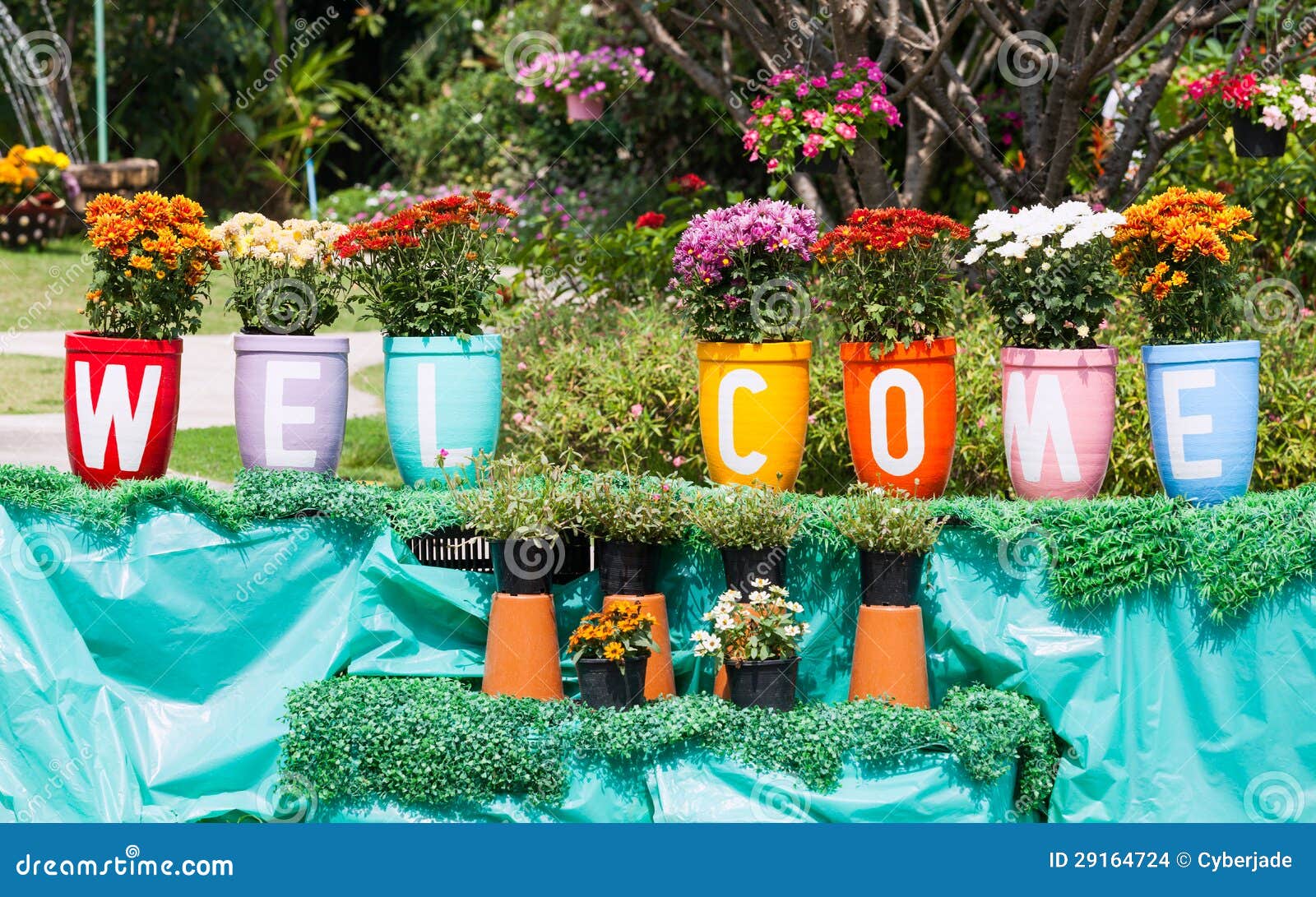 Flower clay pot stock photo. Image of element, nice, clay - 29164724