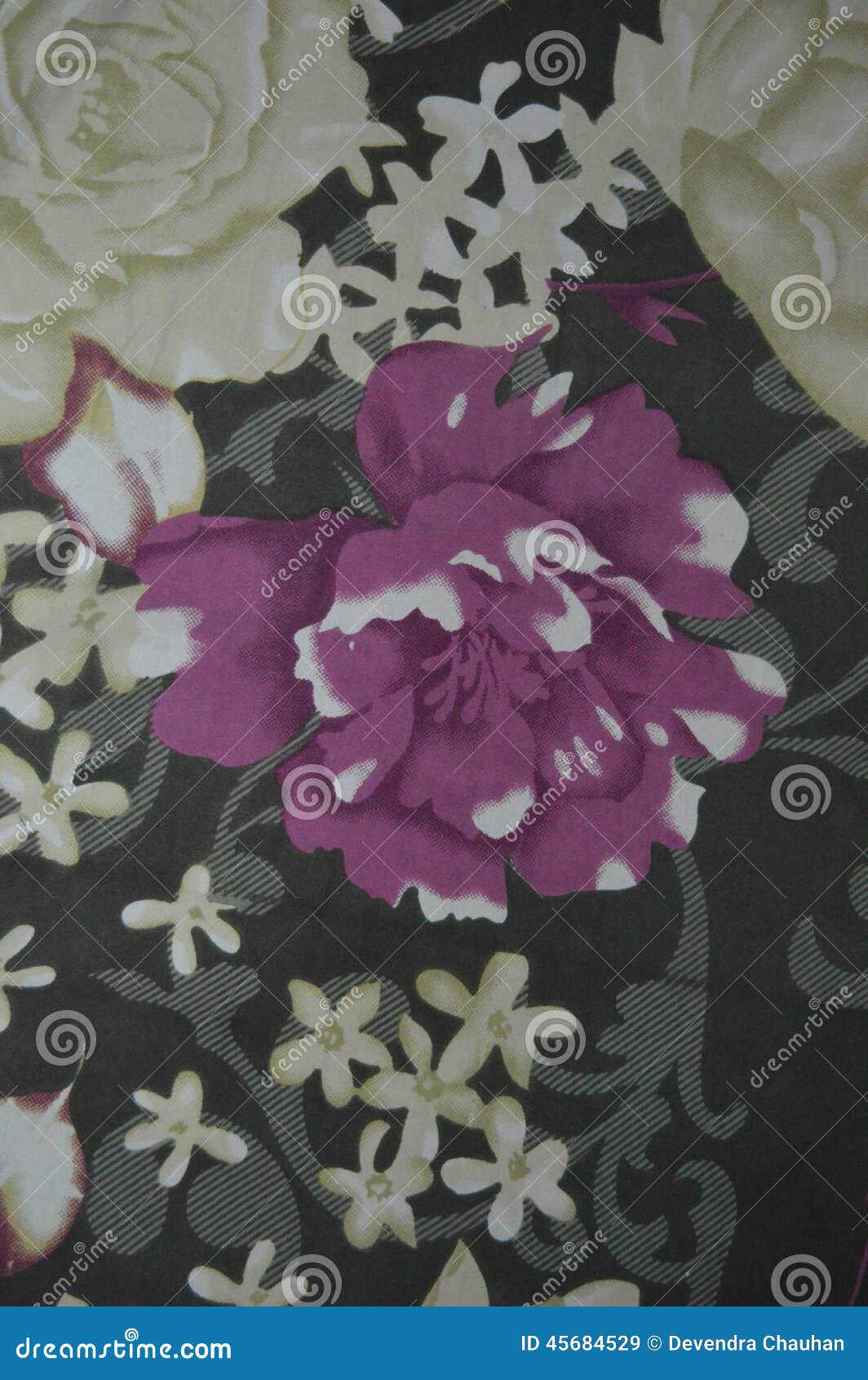 Flower on a cloth editorial stock image. Image of beautiful - 45684529