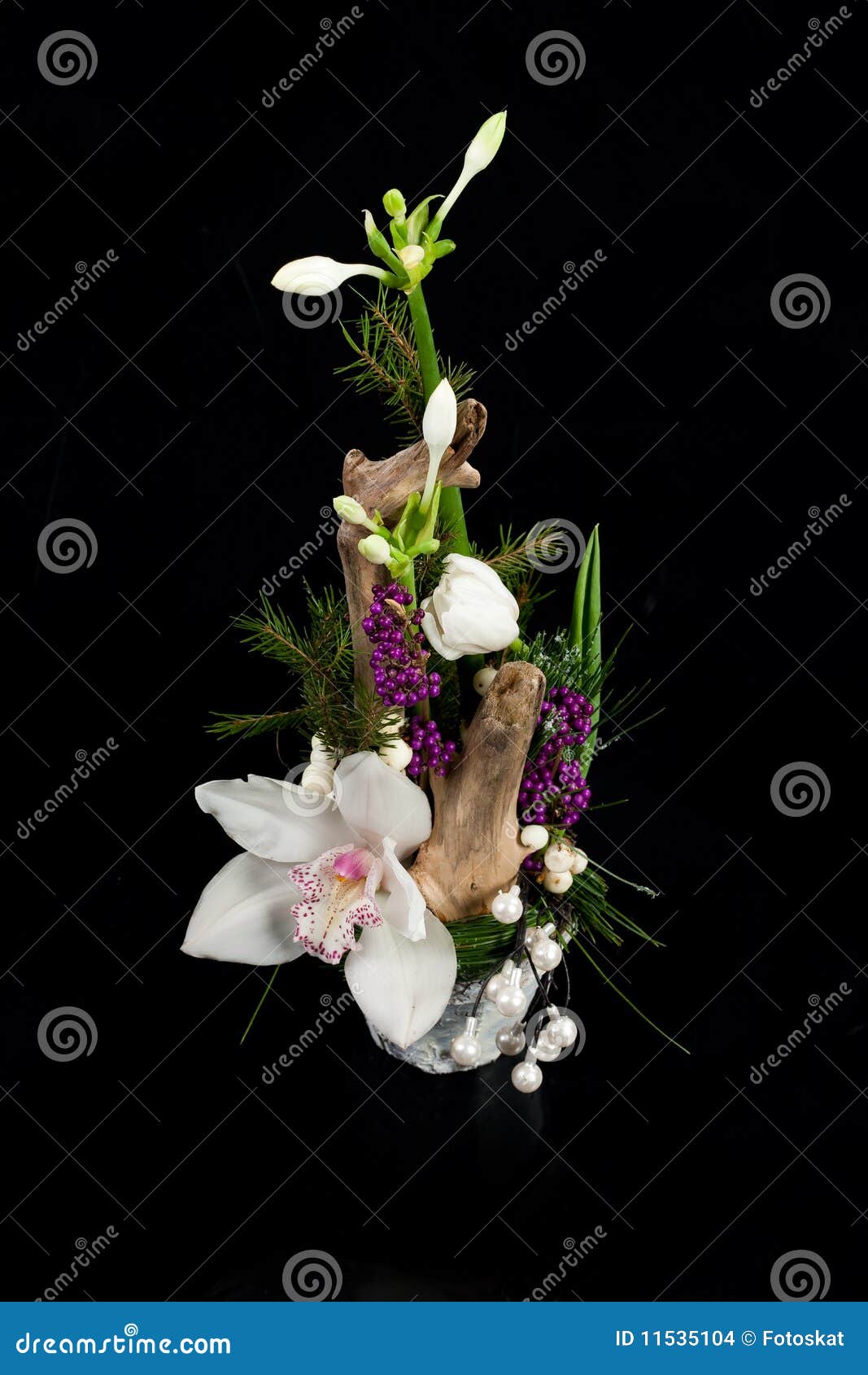 Flower Composition stock photo. Image of beautiful, isolated - 11535104