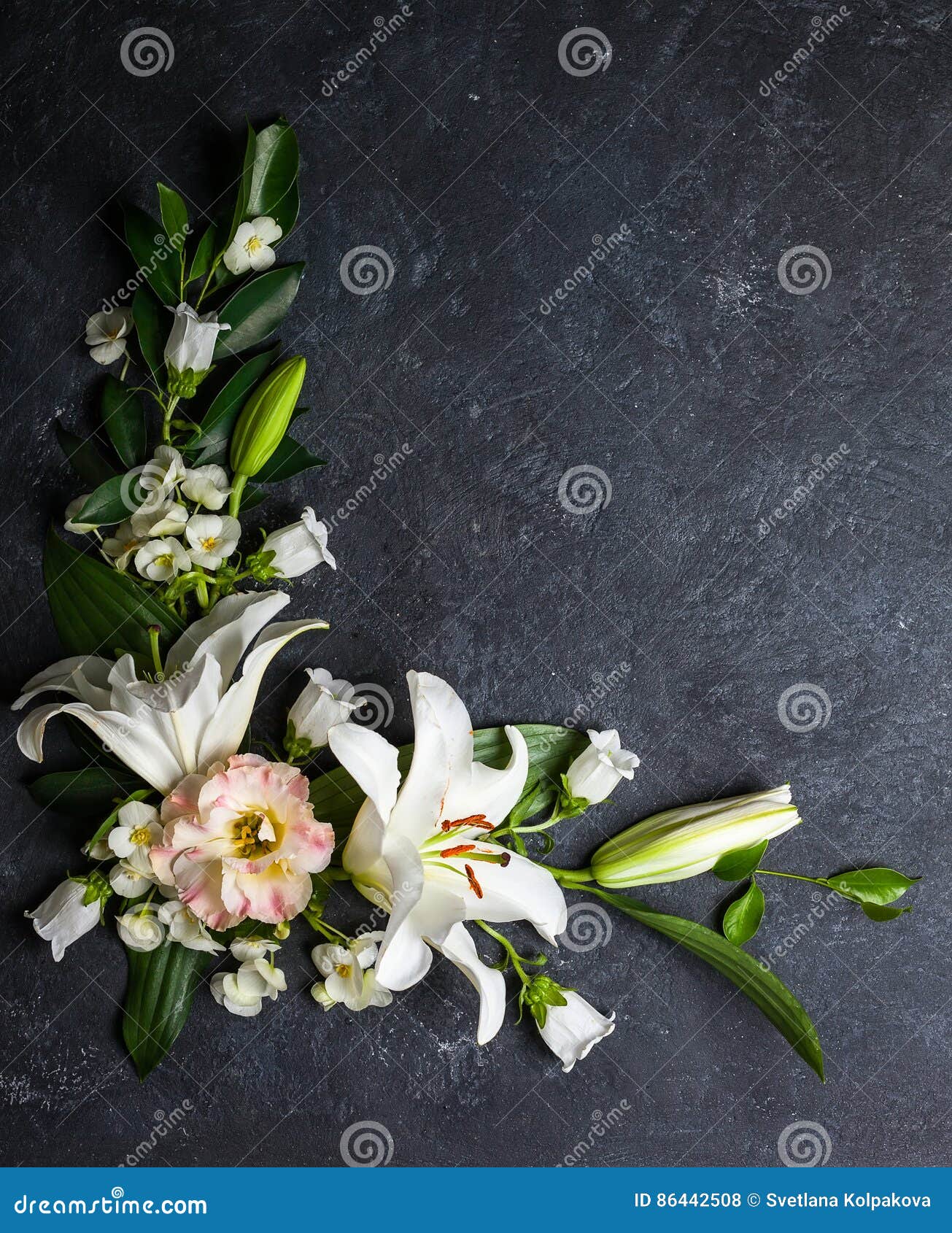 Flower composition stock photo. Image of arrangement - 86442508