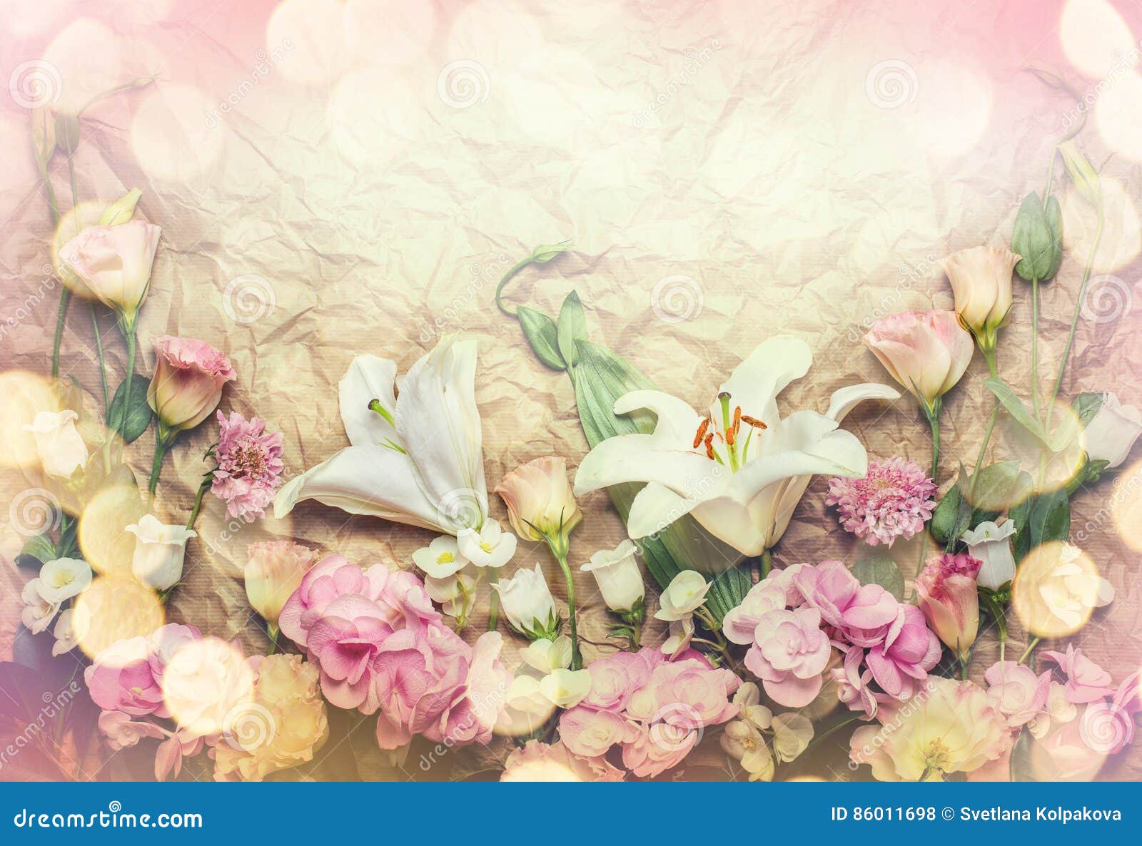 Flower composition stock photo. Image of spring, fresh - 86011698