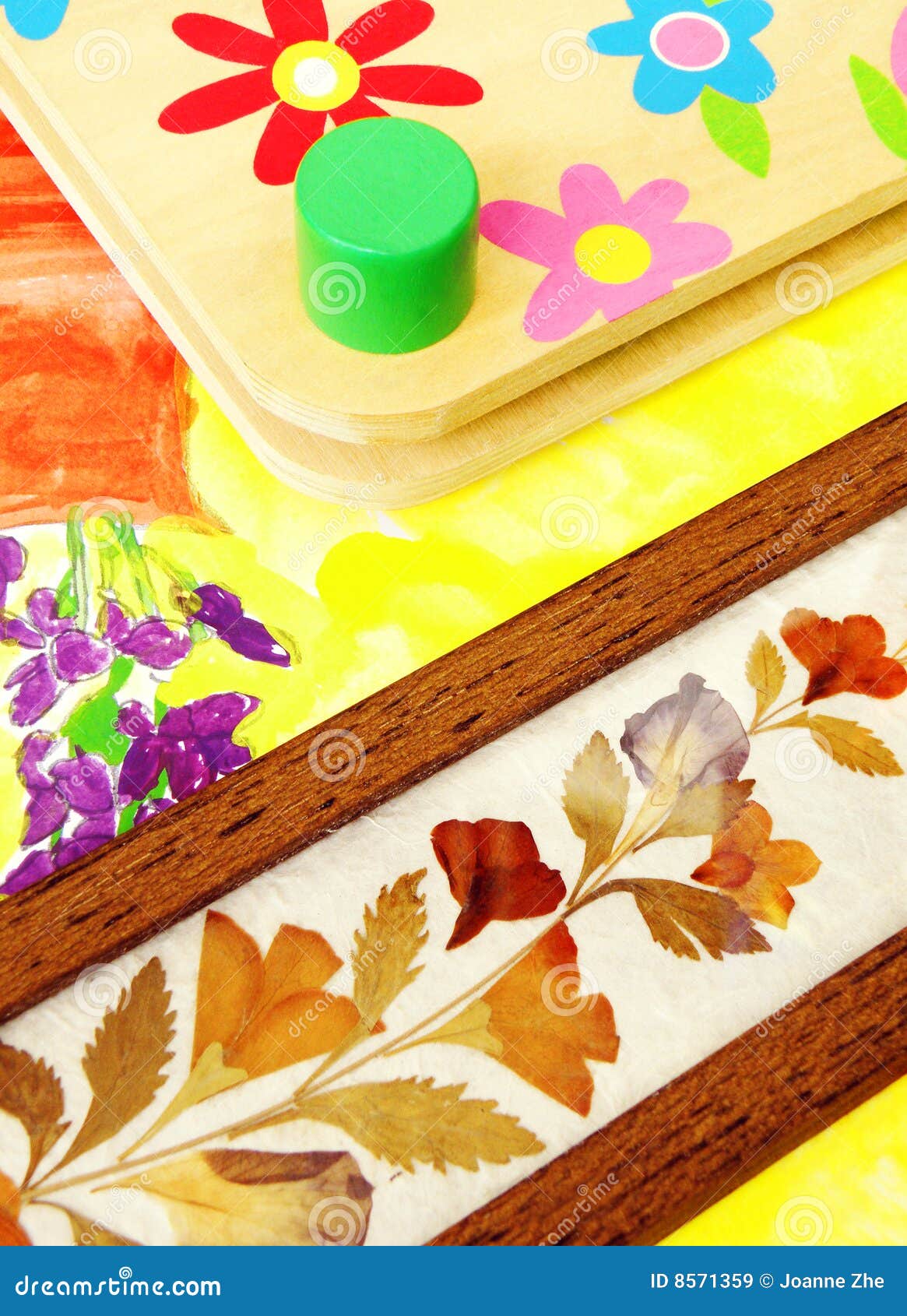 Flower craft hobby stock image. Image of colours, flower - 8571359