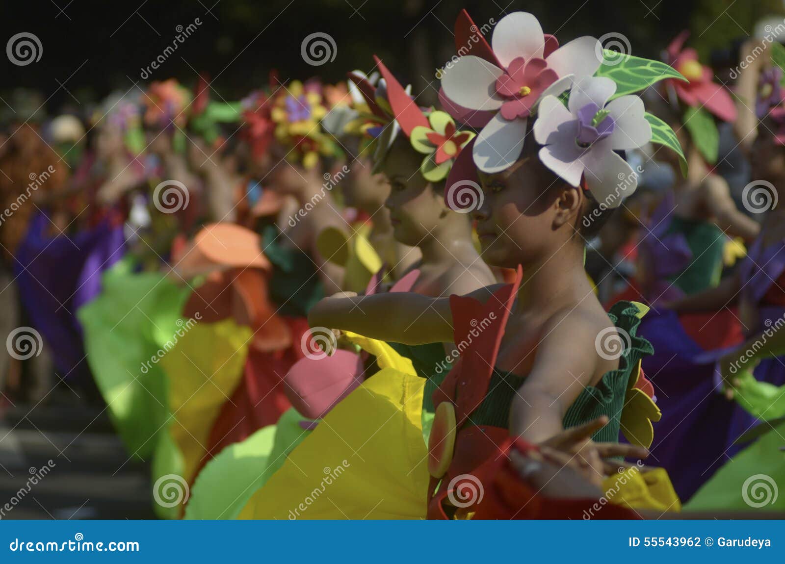 FLOWER DANCE editorial photography. Image of solo, celebration - 55543962