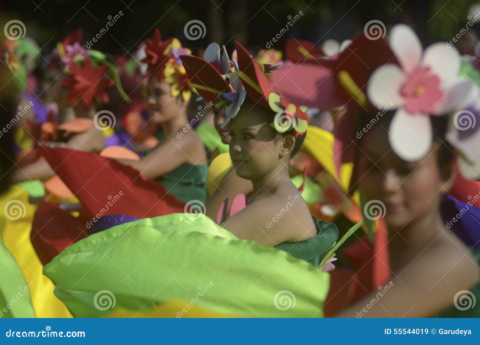 FLOWER DANCE editorial stock image. Image of world, indonesia - 55544019