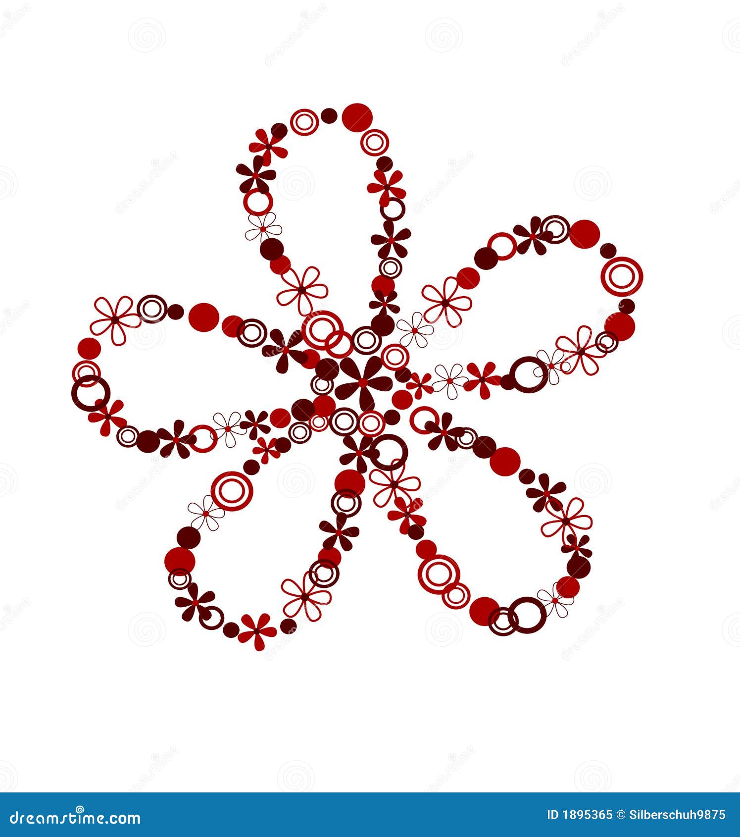 Flower design element stock vector. Illustration of blossom - 1895365