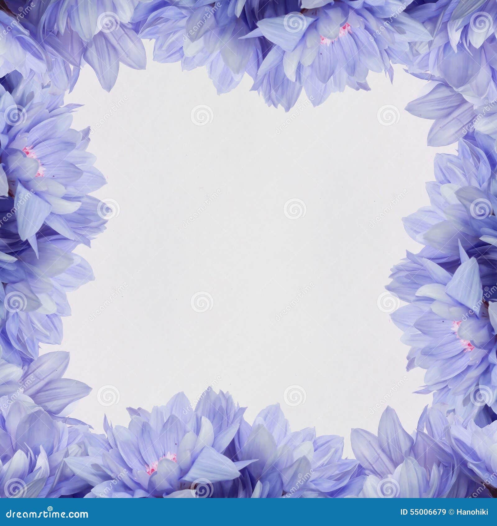 Flower Design Frame - Theme with Flowers Stock Illustration ...