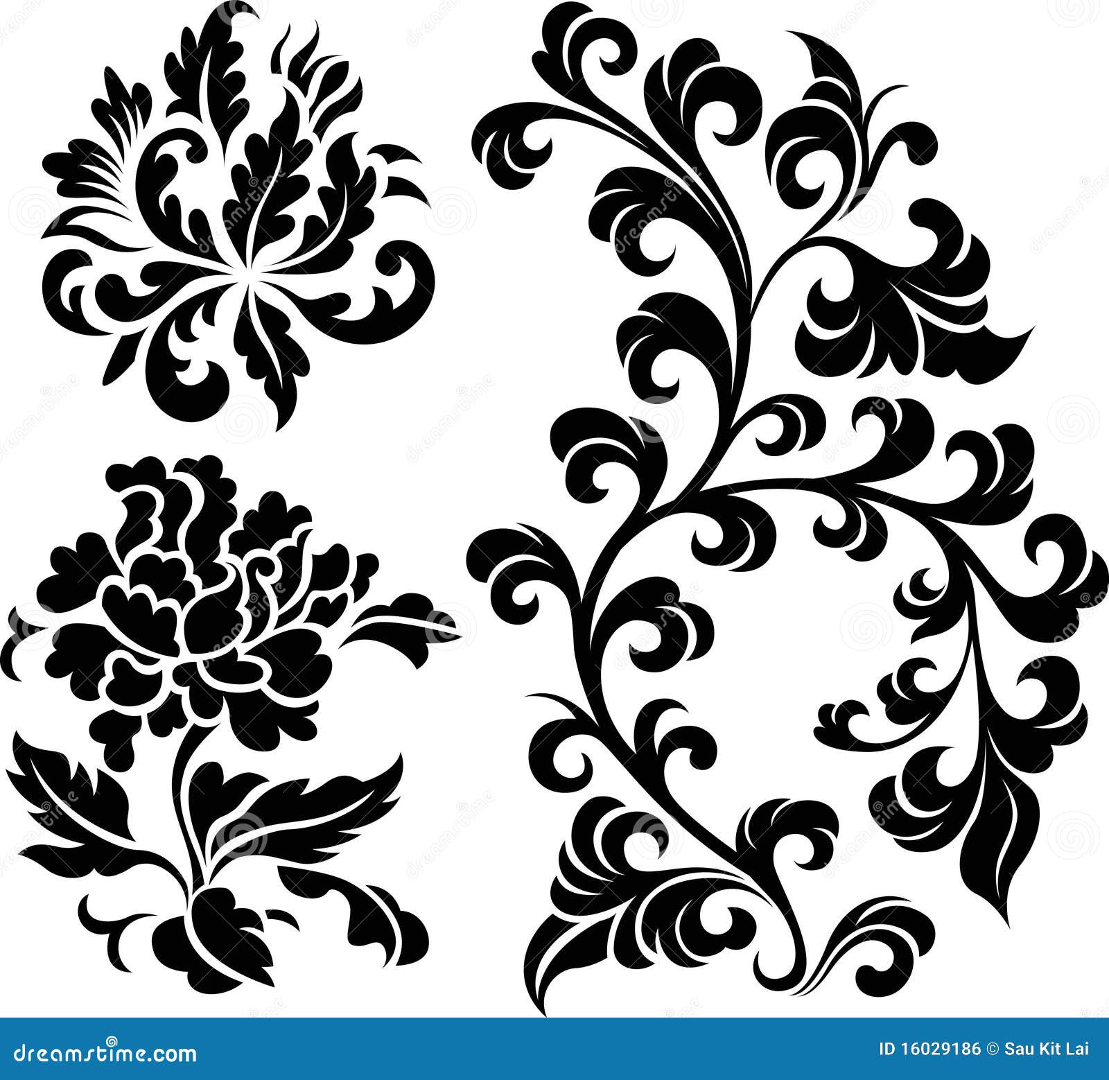 Flower element design stock illustration. Illustration of graphic ...