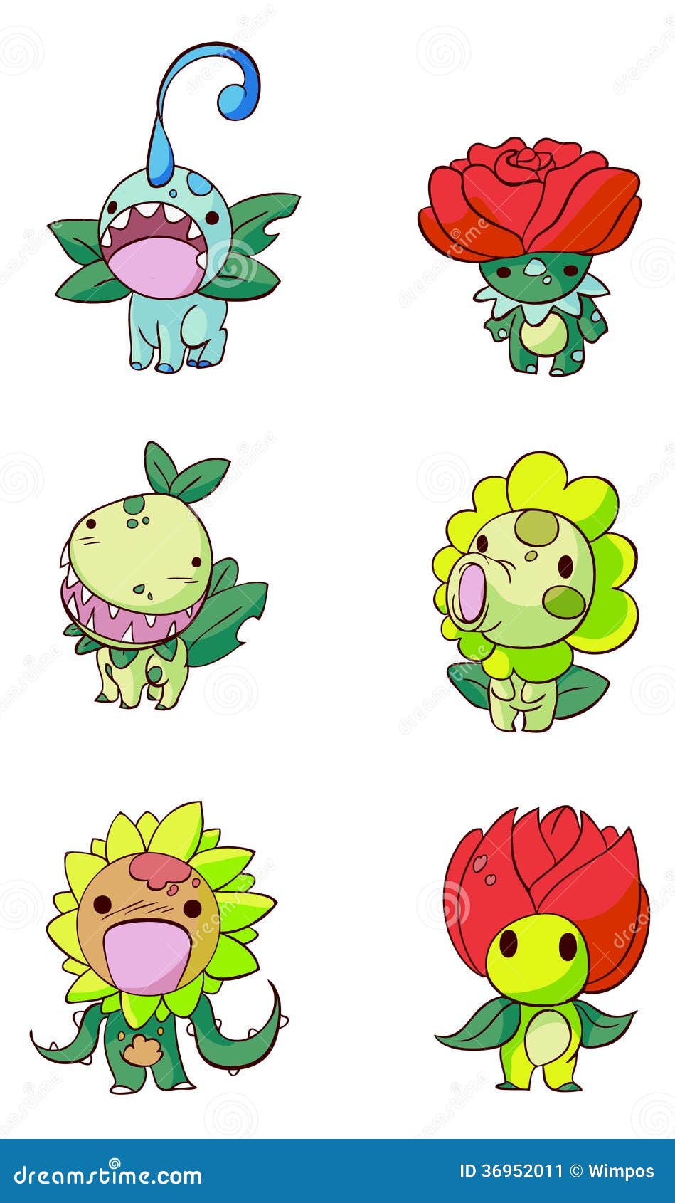 Cute Homunculus Loxodontus Drawing For Your Design On White Background ...