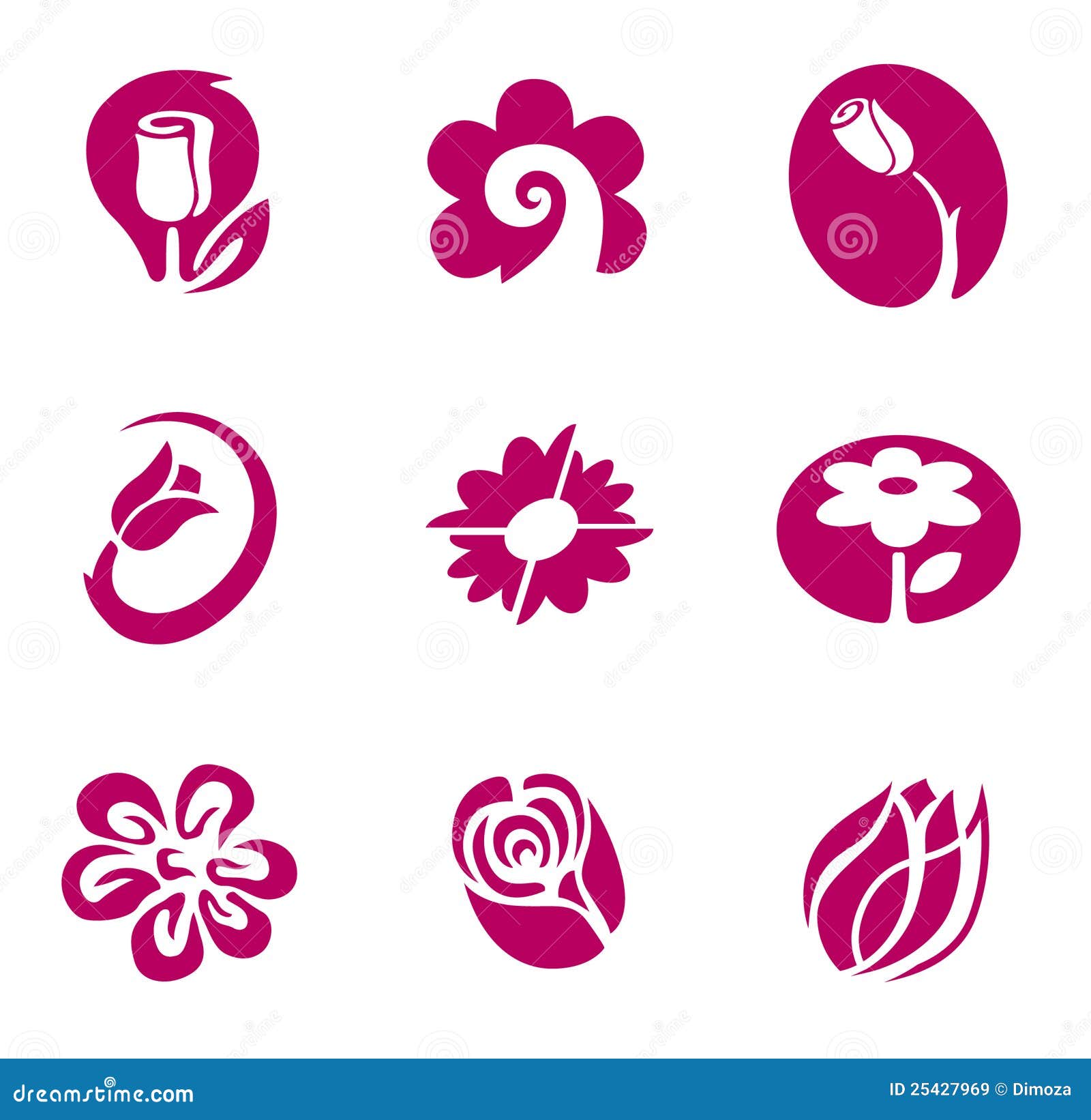 Ellipse Flower Stock Illustrations – 3,690 Ellipse Flower Stock ...